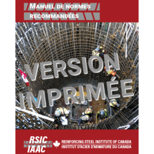 Manuel de normes recommandées 2020 Version imprimée | Reinforcing Steel ...